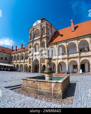 Renaissance castle at Moravian Trebova (Moravska trebova), Czech ...