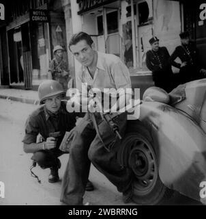 WW2 Liberation of France c 1944-45 Allied US troops Normandy Stock ...