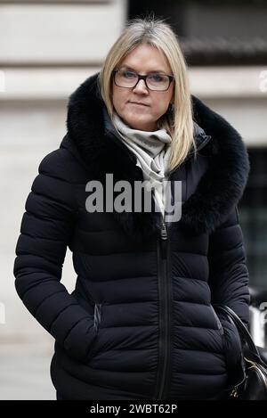 Former subpostmistress Janet Skinner leaves Aldwych House, central ...