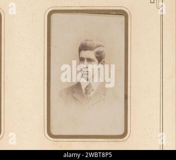 Portrait of a Man, Theunisse & Labots, 1894 - 1906 Photograph. visit ...