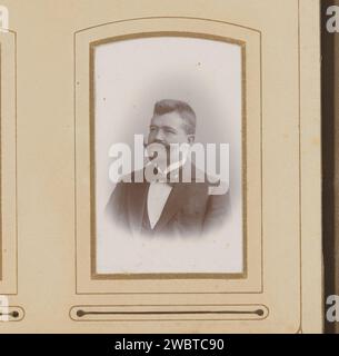 Portrait of a man with mustache, Anonymous, 1880 - 1910 Photograph ...