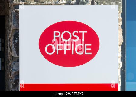 post office sign Stock Photo - Alamy
