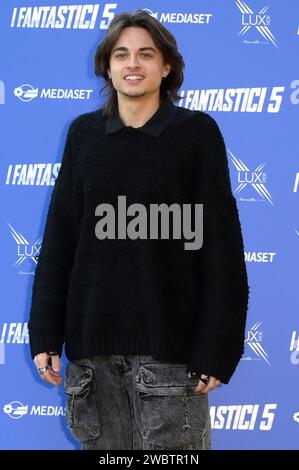 Enea Barozzi beim Photocall zur Mediaset Infinity Serie 'I Fantastici 5 ...