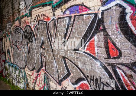 Millwall Footnall Club outside surroundings Graffiti Stock Photo - Alamy