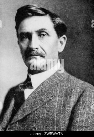 Pat Garrett. Portrait of the American lawman, Patrick Floyd Jarvis ...