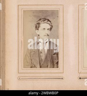 Portrait of a man with mustache, Anonymous, 1860 - 1900 Photograph ...