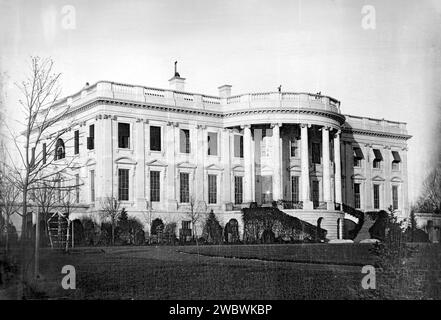 The earliest known photograph of the White House in Washington, D.C. by ...
