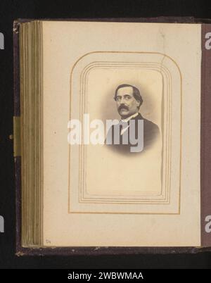 Portrait of a man with mustache, Anonymous, 1860 - 1900 Photograph ...