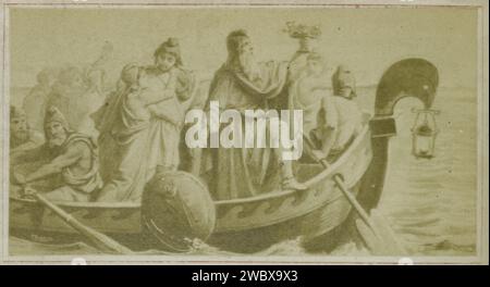 Photo production of a painting, representing Aeneas and Ascanius ...