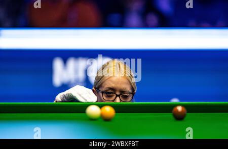 Referee Desislava Bozhilova during the final match on day seventeen of ...