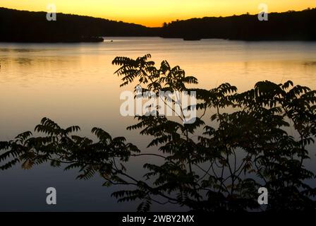Lake Tiorati dawn, Harriman State Park, New York Stock Photo - Alamy