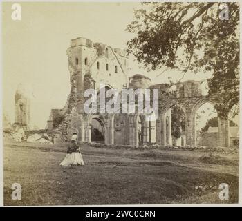 View of the ruin of Llanthony Priory, Francis Bedford, c. 1852 - in or ...