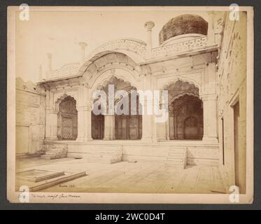 Moti Masjid in Red Fort, Delhi, India. UNESCO World Heritage Site Stock ...