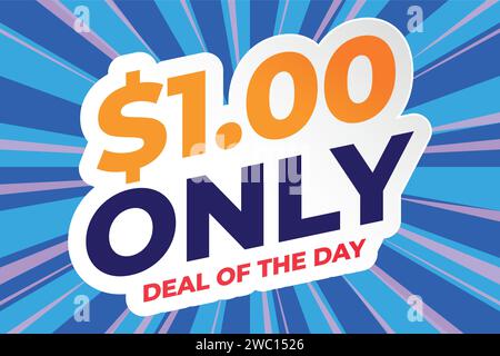 only 1 dollar bubble speech pop art style vector image Stock Vector ...
