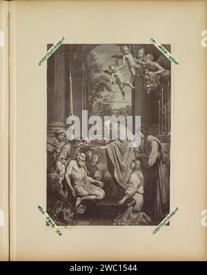 Photo production of the painting The last communion of Saint Francis of Assisi, Van Rubens ...