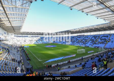 General view inside of the Coventry Building Society Arena, home of ...