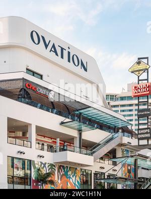 Ovation Hollywood shopping center Hollywood Los Angeles California USA ...