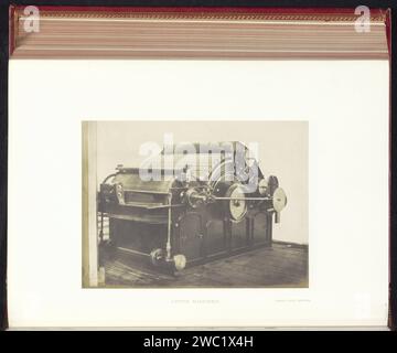 Cotton machines at the Great Exhibition 1851 Stock Photo - Alamy