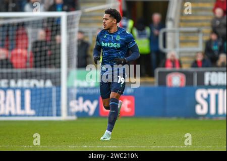Ryan Mmaee of Stoke City during the Sky Bet Championship match ...