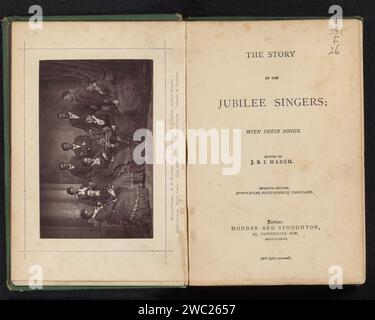 Group portrait of Jubilee singers, Anonymous, c. 1865 - in or before ...