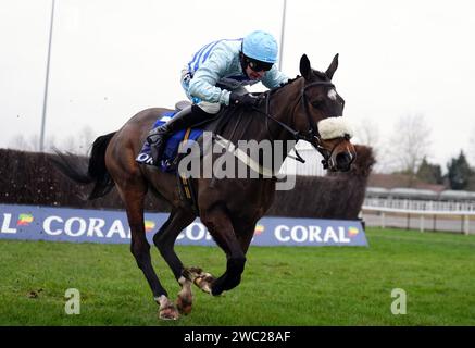 Gustavian ridden by Rex Dingle on their way to winning the 64th Badger ...