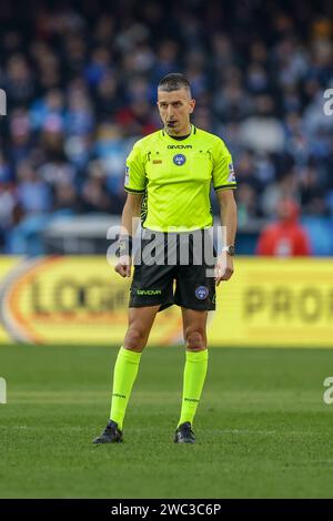 Referee Livio Marinelli looks on during Serie A 2025/26 football match ...