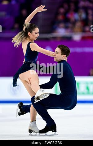 Victoria MANNI & Carlo ROETHLISBERGER (ITA), during Ice Dance Rhythm ...