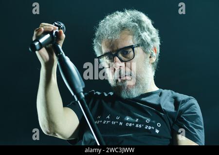 The singer Ivan Ferreiro during a performance at the INVERFEST WiZink ...