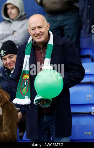 Hendon FC fans during the The Isuzu FA Trophy match between Oldham ...