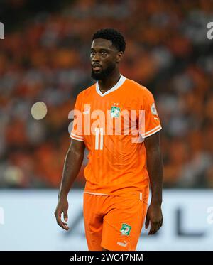 Jean-Philippe Krasso of Côte d’Ivoire during the Africa Cup of Nations ...