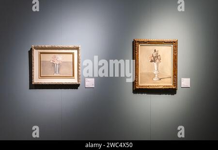 Oil on Canvas "Flowers" (1951): at exhibition of paintings by italian ...