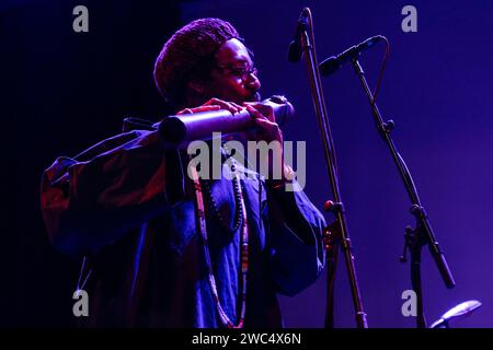 Shabaka performs with Jason Moran, Carlos Nino, Saul Williams during ...