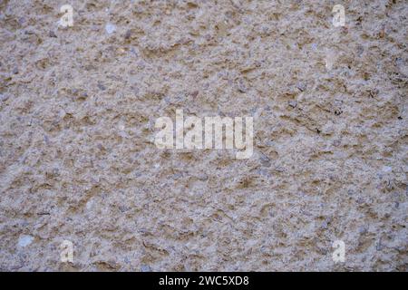coating lightweight concrete wall surface. Plaster texture layer ...