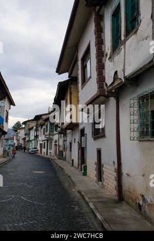 Zıle streets, full of hıstory. There are 3500 historical Turkish houses ...