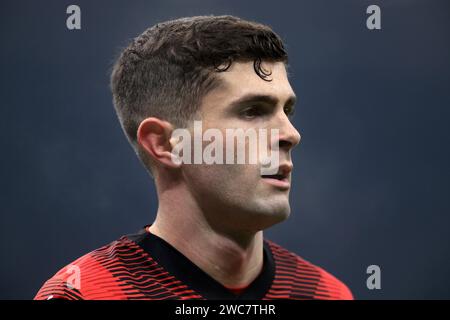 Christian Pulisic of AC Milan looks dejected during the Serie A ...