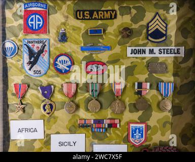 Old military medals. Collection set of different soviet vintage medal ...