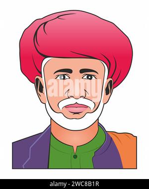 Mahatma Phule - Jyotirao Phule - Minimal Illustration Portrait ...