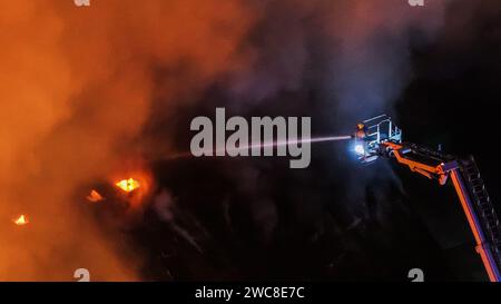 Large Fire at Tots Play, Wern Industrial Estate, Rogerstone, Newport ...