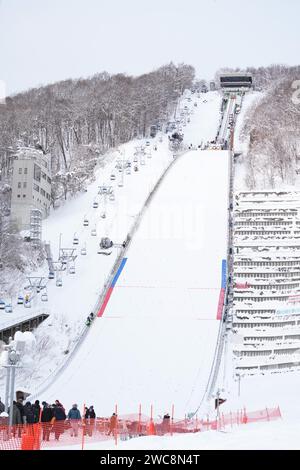 Sapporo, Hokkaido, Japan. 14th Jan, 2024. Yuki Ito (JPN) Ski Jumping ...