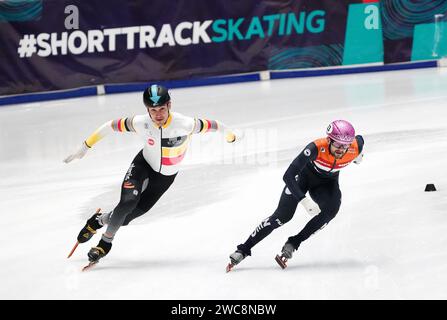 Ned BEL Relay 5000m during European Short Track Championships 2024 on ...