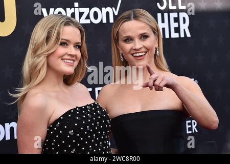Ava Phillippe arriving at the 29th annual Critics Choice Awards held at ...