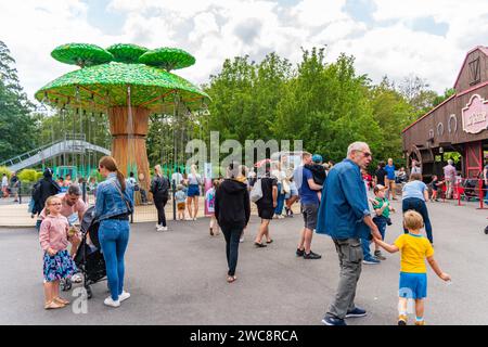 Cita-Parc, an amusement park at Lille, France Stock Photo - Alamy