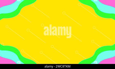 CG of yellow background for title movie Stock Photo - Alamy