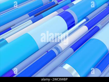 Network wire cylindrical wire connection cable 3D graphics Stock Photo ...