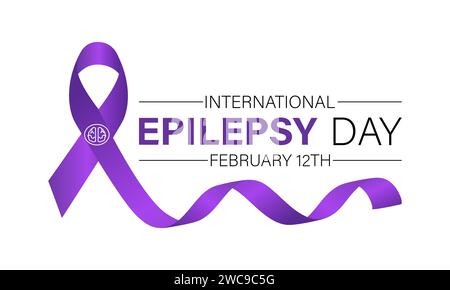 International Epilepsy Day observed every year on february 12. Vector ...