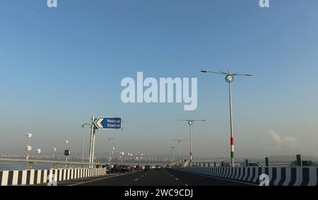 The Mumbai Trans Harbour Link/Atal Setu- India's longest sea bridge ...