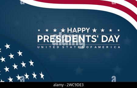 Presidents' Day celebrated every year of 19th February. American ...
