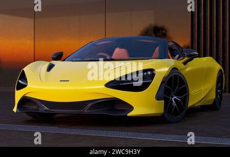 McLaren 720S Spider - Lighter, Stronger, Faster Stock Photo - Alamy