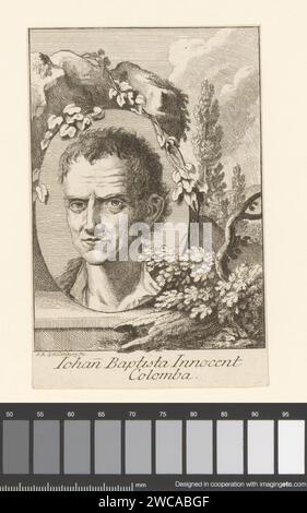 Portret Van Architect Giovanni Battista Nelli, Vincenzo Franceschini ...