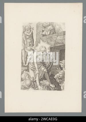 Descent into the pre -borter, Jan Harmensz. Muller, after Lucas van ...